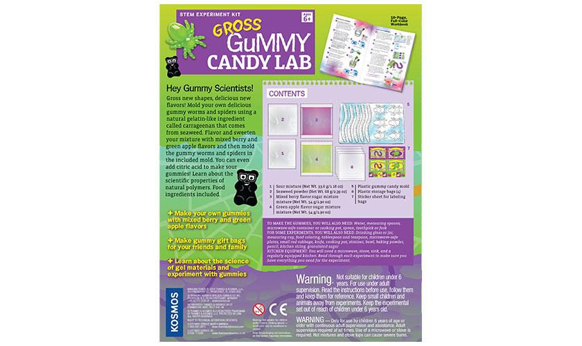 Gross Gummy Candy Lab Instructions at Amelia Woodhouse blog